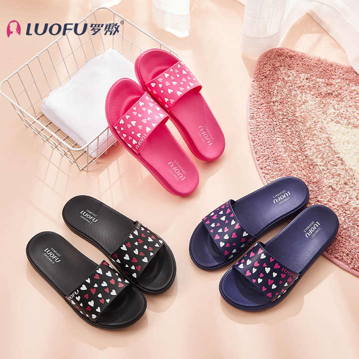 LUOFU eva women slippers indoor household slide shoes bathroom slipper ...