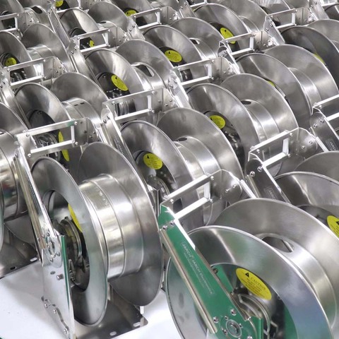 Stainless Steel Static Grounding Cable Reel For Preventing Petroleum ...