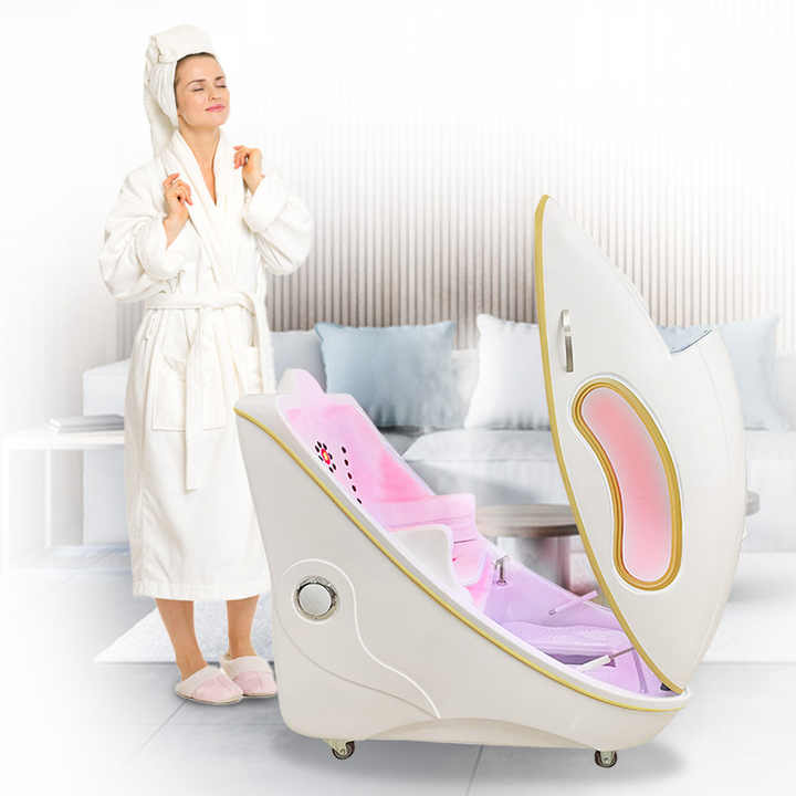 Btws New Far Infrared Full Body Steam Pod Sauna Spa Capsule