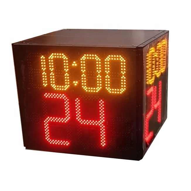 Outdoor Scoreboard Portable Led Electronic 24 Seconds Shot Basketball ...