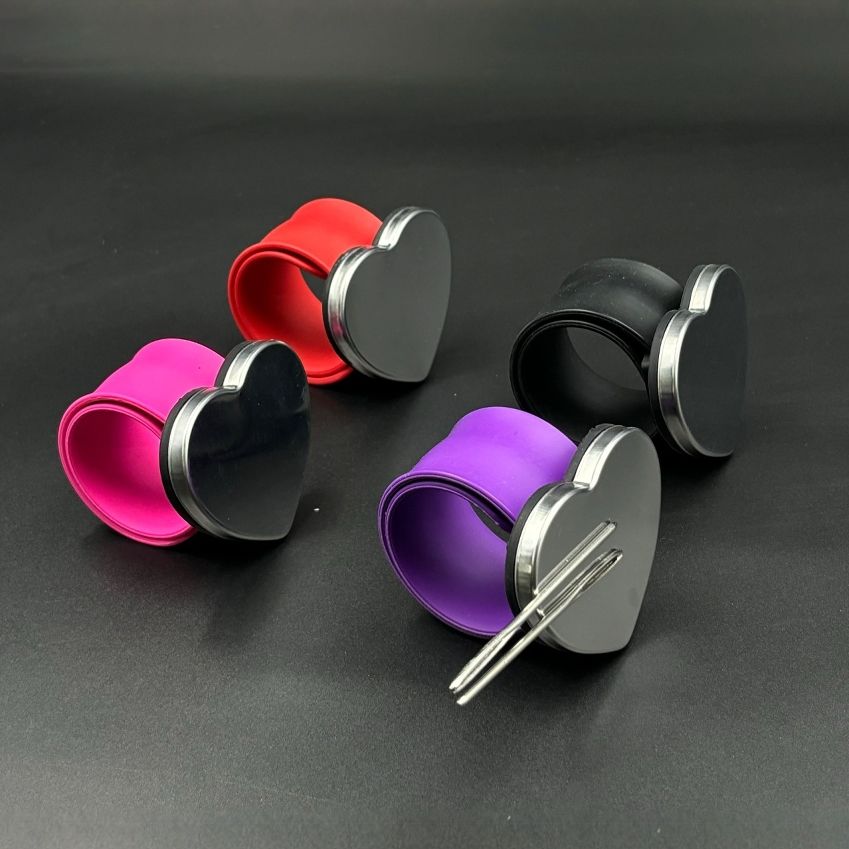 Cross-border New-style Chinese Style Cosmetic Silicone Wristband Hair ...