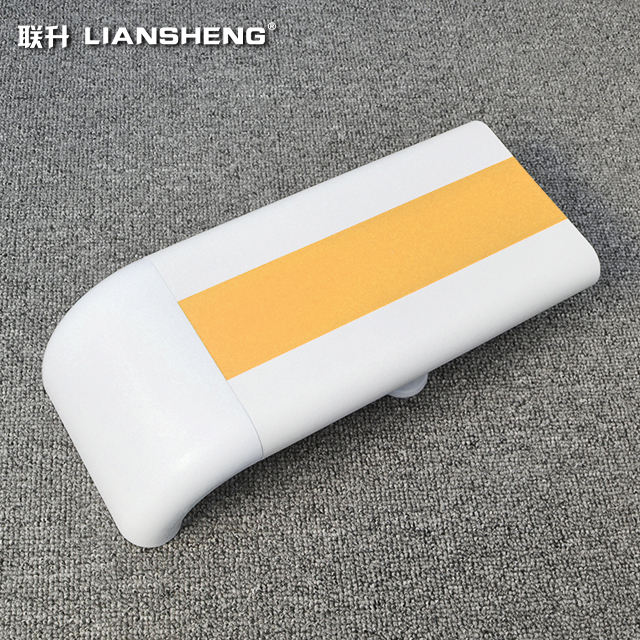 140mm Hospital Corridor Handrails Crush-proof Medical Aluminum PVC ...
