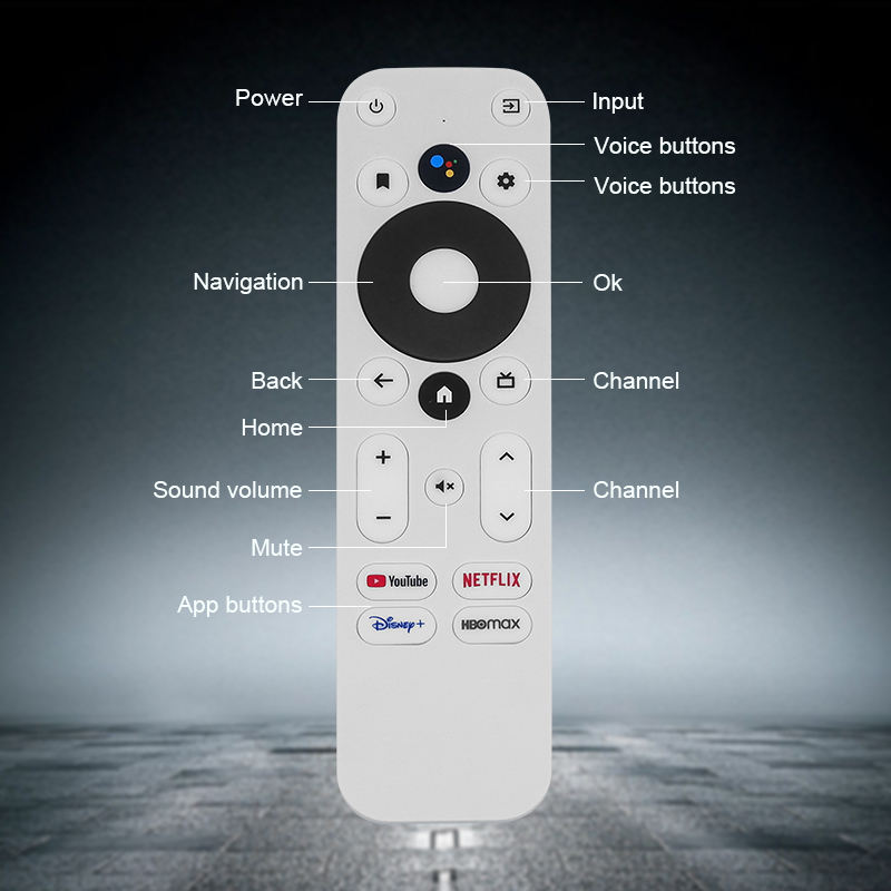 Works with ONN Android 4K UHD Media - Voice Remote Control