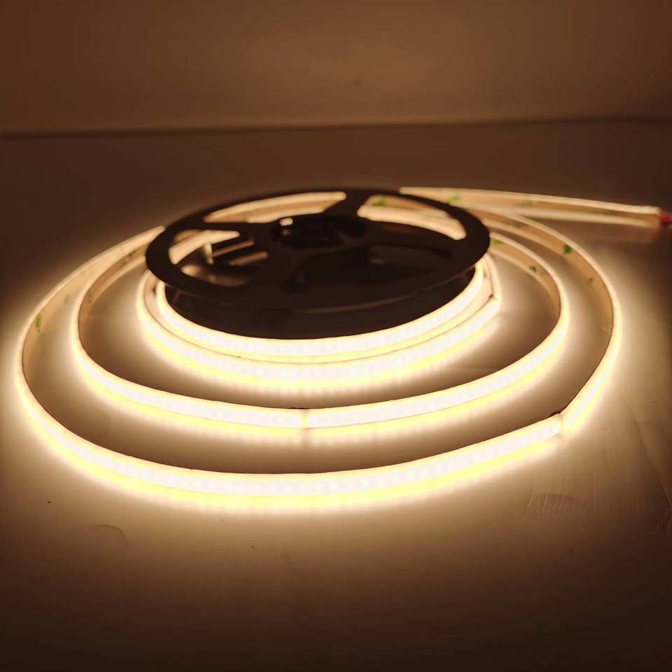 QL Light Smart Cob LED Strip Light 5m 320LED / 480Leds Flex Flexible TV ...