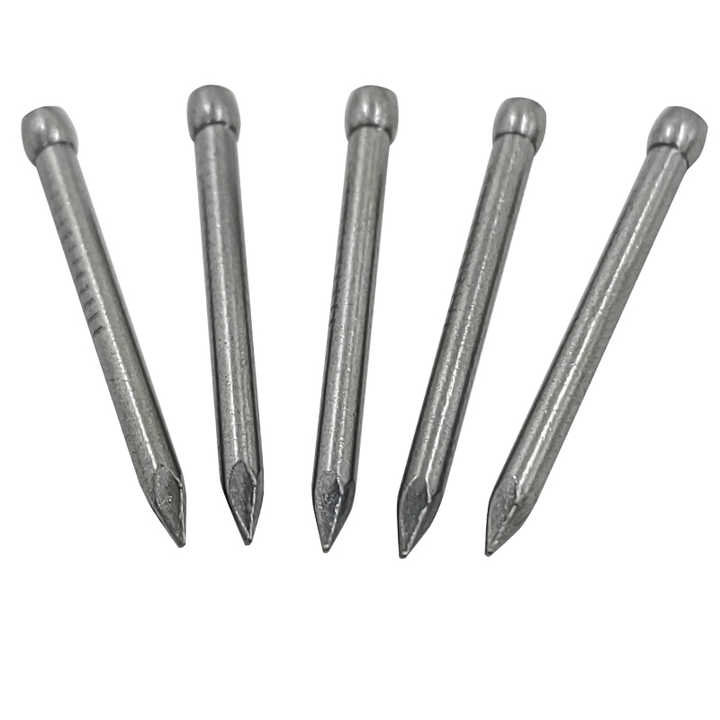 Common Bullet Head Brad Nails Smooth & Ring Shank Type Made Steel Iron ...