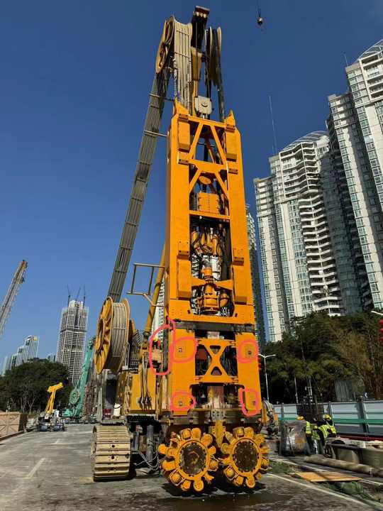 Deep Trench Excavation Diaphragm Wall Trench Cutter Machine Slurry Wall ...