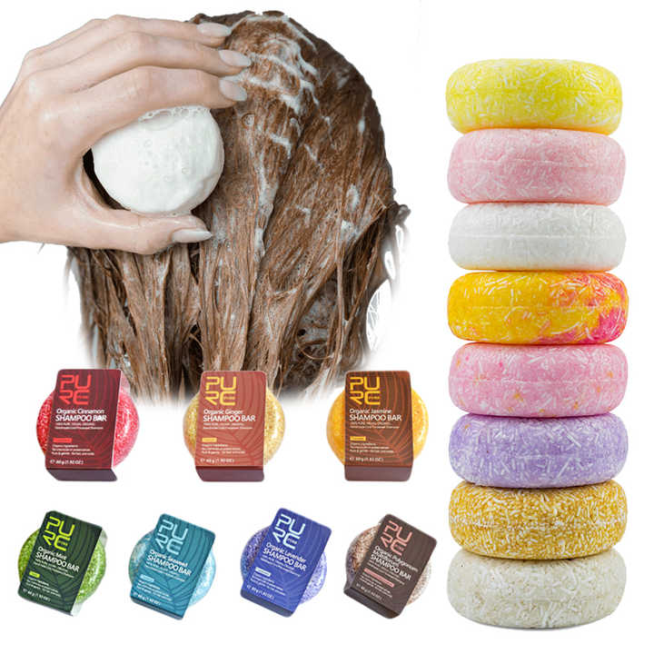 Customized OEM Eco Friendly Organic Shampoo Bar Soap