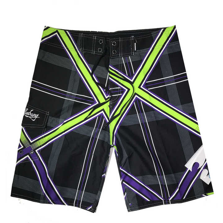 100% Polyester Sports Swim Trunks Beach Board Shorts Phantom Men's Swim ...