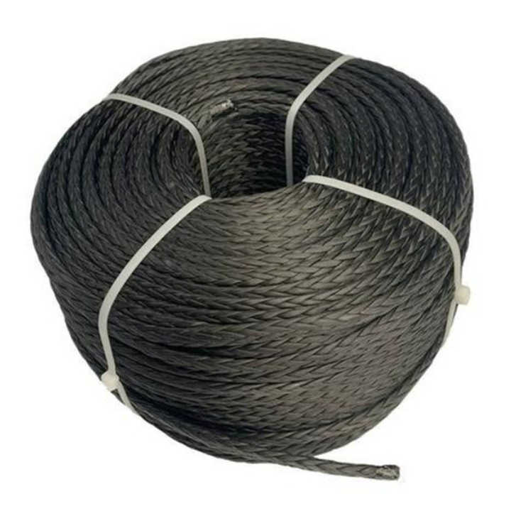 12-Strand UHMWPE Rope Yellow White Blue Braided Rope for Marine Use ...