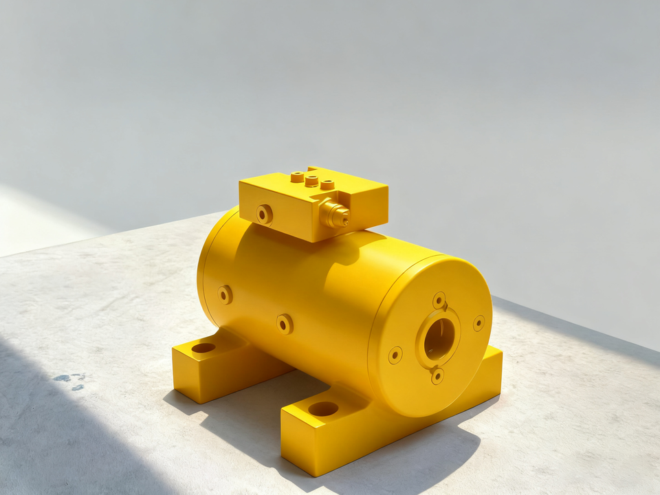 Helical Hydraulic Rotary Actuator High Torque Cost Effective Rotary ...