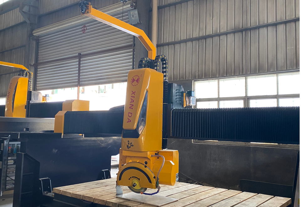 Xianda Machinery 5 Axis Bridge Saw Cutting Machine Multifunctional for ...