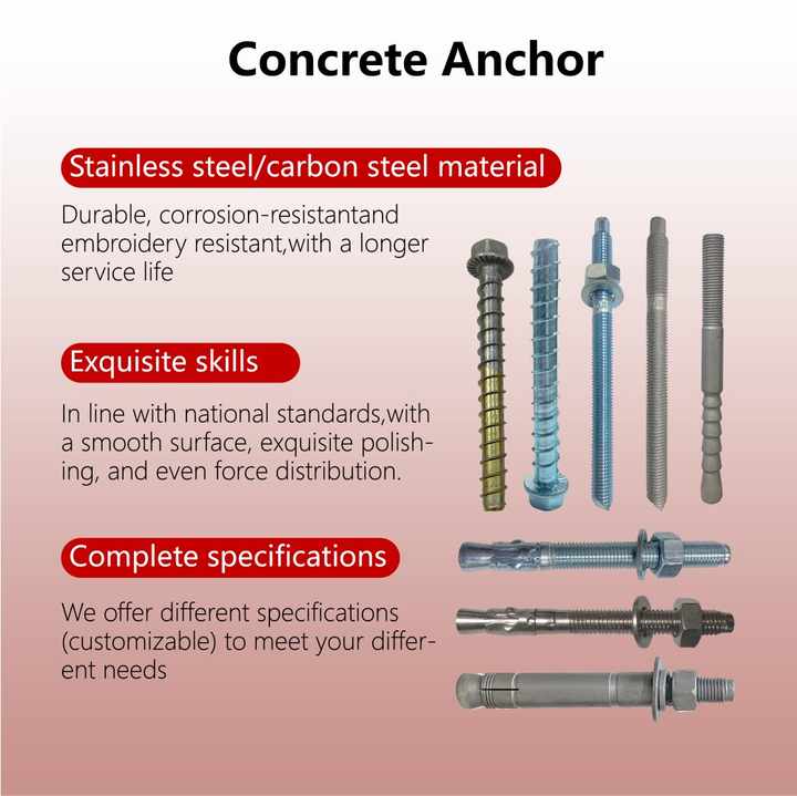 ETA CE ICC-ES Specifications Anchor Bolt M12 Concrete Fixing Concrete Bolt Chemical Anchor Stud ...