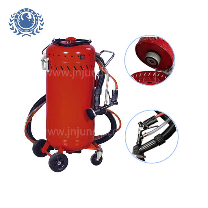 CE certificate JD400DA 28 gallon abrasive dry sandblaster with vacuum ...