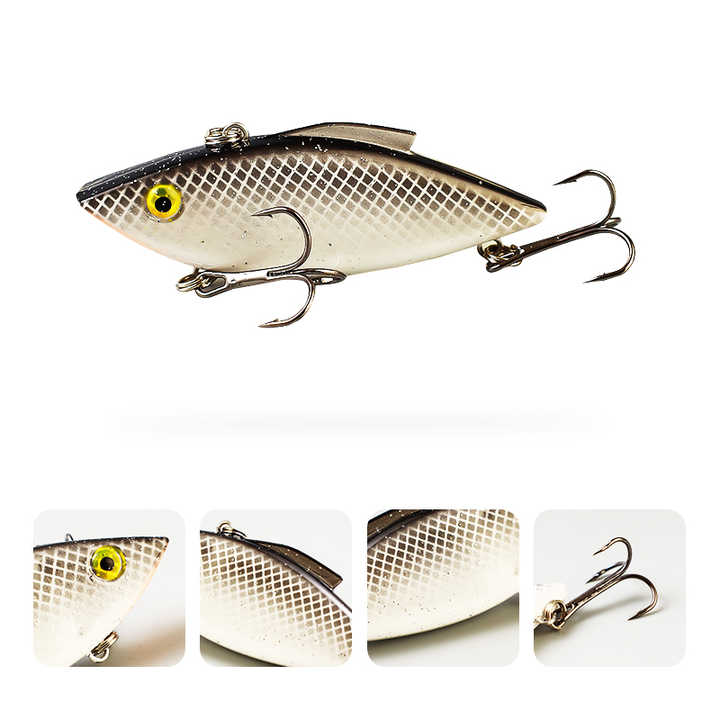 12.7g 15.6g Vibe Lure Lipless Crank Bait Bass Fishing Lure Vib Lure ...