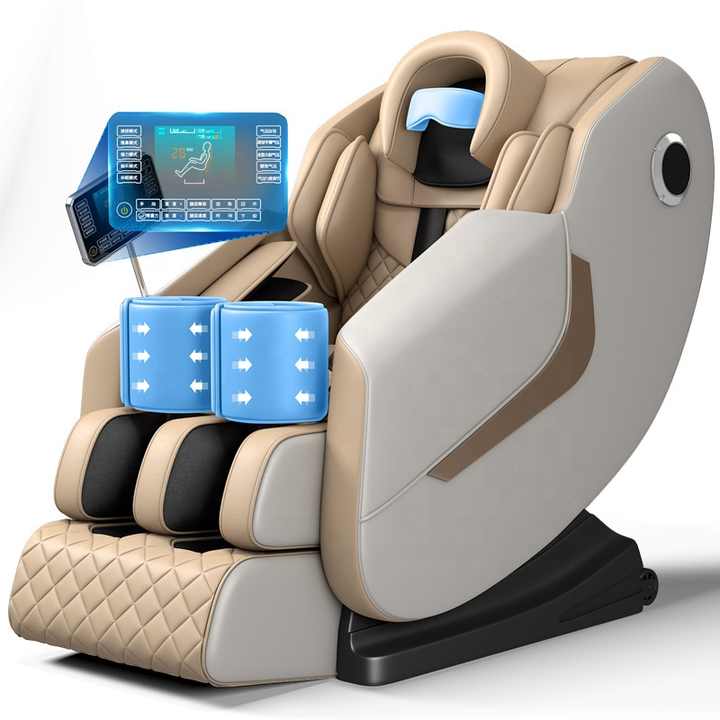 4d Body Massager Chair Luxury Shiatsu Zero Gravity Massage 6580