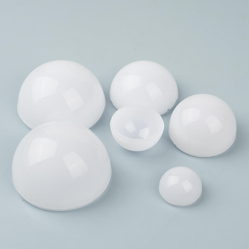 PC Lampshade with Hemispherical PVC Bulb Cover & Aluminum Base