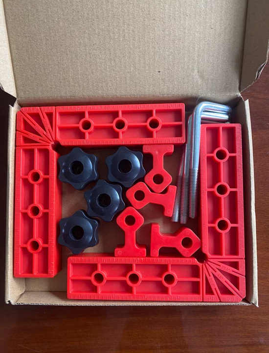 Woodworking 90 Degree L-type Ruler Woodworking Tool Plastic Locator ...