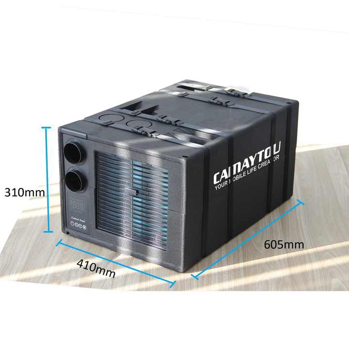 Under Bench air Conditioner 12v 24v 48v caravan Camper Van Compact ...