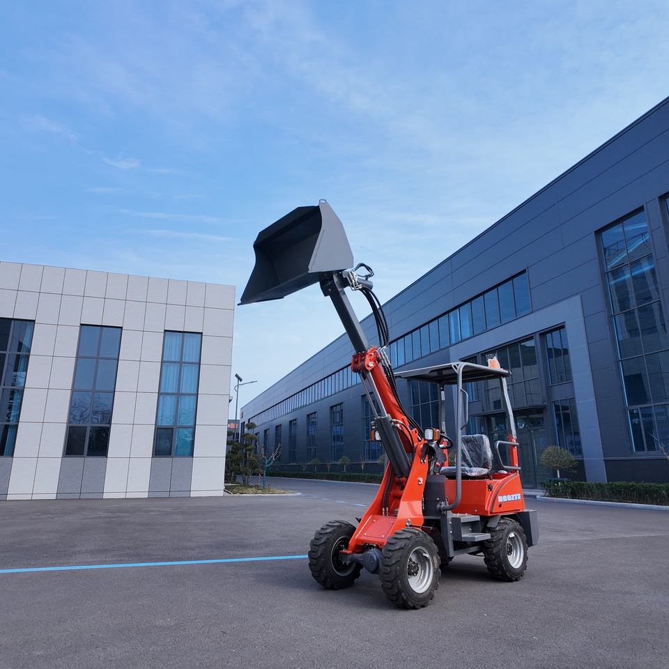 Mini Telescopic Boom Electric Wheel Loader 0.4 ton Battery Powered ...