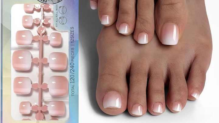 French Press on Nails - Pre-Designed Jelly Gel Soak off Gel-X Tips
