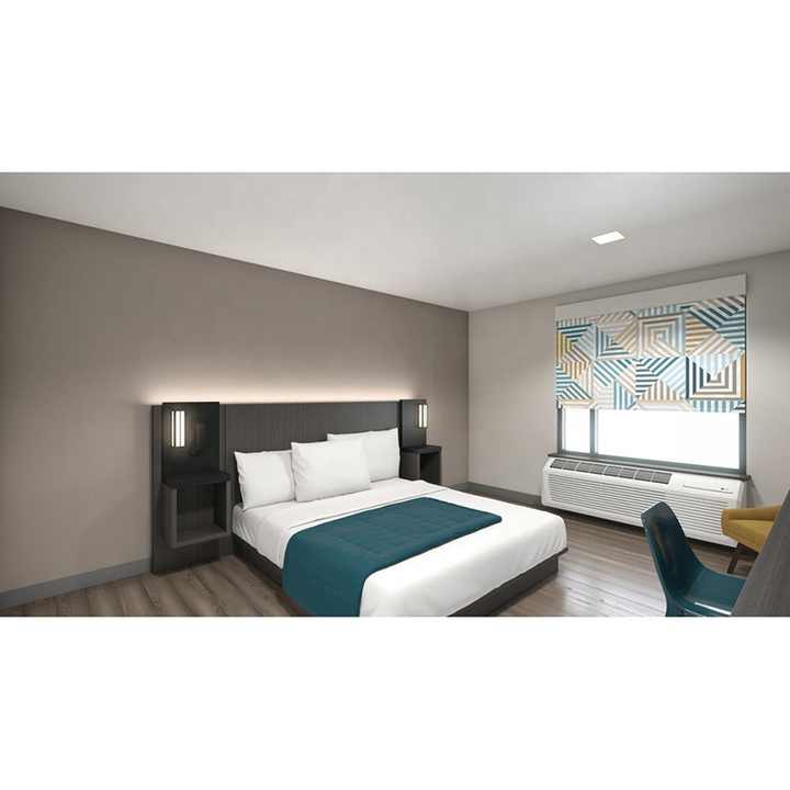 Motel 6 & Studio 6 Gemini Hotel Project Bedroom Furniture Cozy Hotel ...