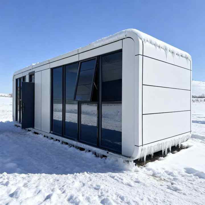 Modern luxury prefabricated mobile building space capsule prefabricated ...