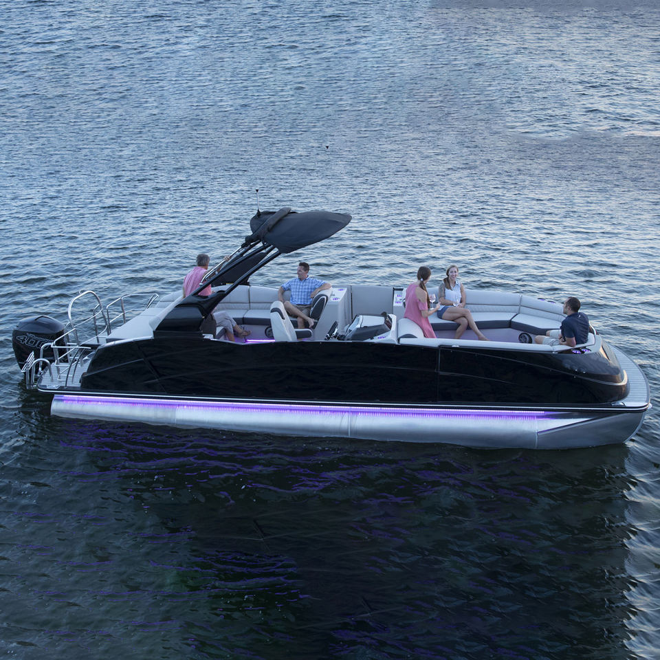 Luxury Electric Tritoon Catamaran - KINOCEAN Yacht Boats