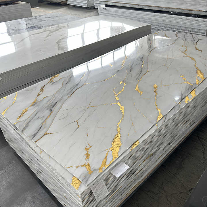 1220x2440mm Waterproof PVC Marble Wall Panels for Bathrooms