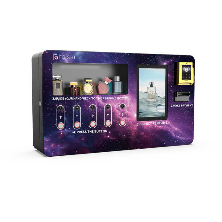 Smart Perfume Vending Machines - Wall-Mounted & Desktop