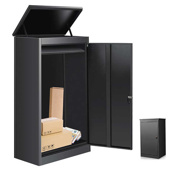 JH-Mech Package Delivery Box Steel Ultra Large Waterproof Anti-Theft ...