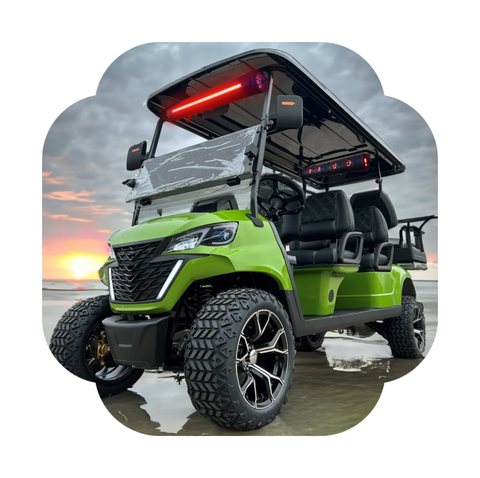 CE 2 Passenger Hunting Buggy - Lithium Electric Golf Cart