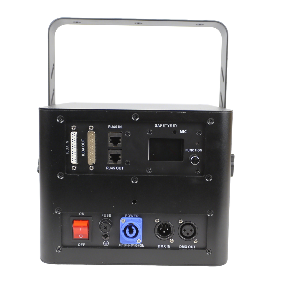 Professional 10W RGB Laser Projector SFX New Year Wedding Rain Effect ...