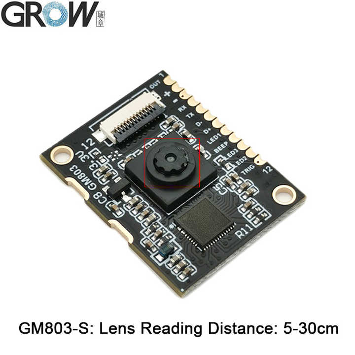 Grow Gm803 S Dc3 3v 5 30cm Read Distance Usb Ttl232 Interface Barcode