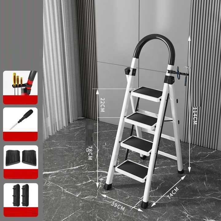 Customized Household Ladder Folding Multifunctional Thickened Carbon ...