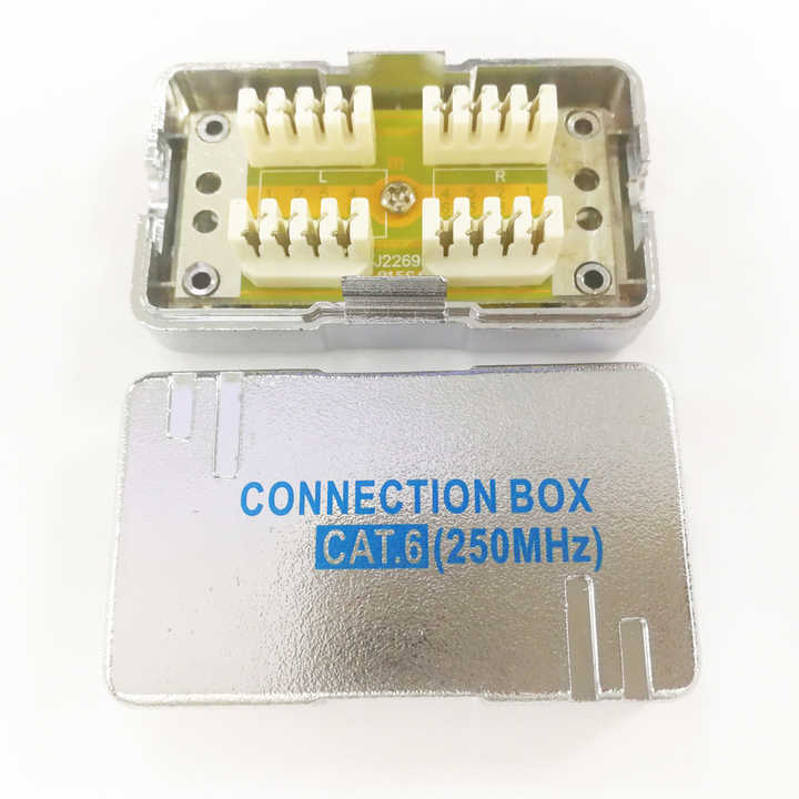 UTP FTP 250mhz Cat.6 Connection Box for Splicing Ethernet Cables