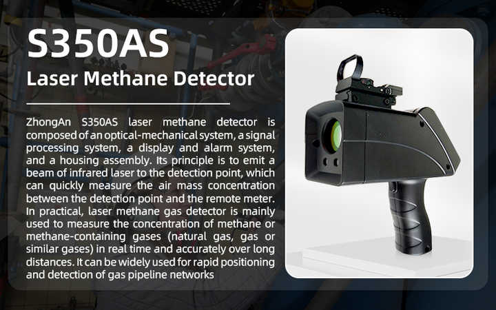 Remote Methane Gas Detector Portable Laser Methane Detector Remote Handheld Methane Leak ...