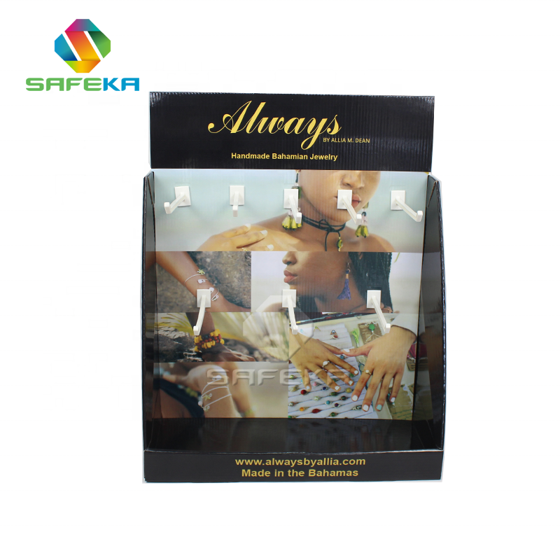 Cardboard Necklace Display Stands - Wholesale & Customizable