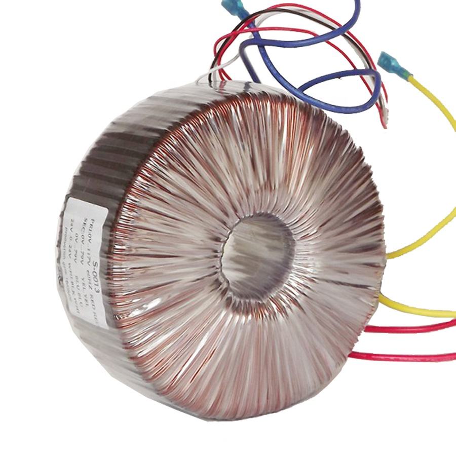 High quality Annular transformer 800VA input 220V 50Hz output 18V-0-18V ...
