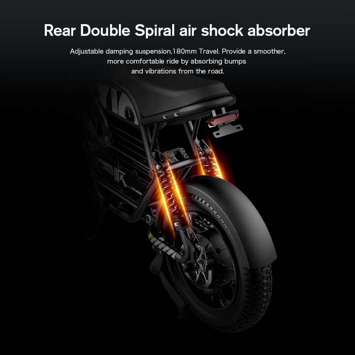 COSWHEEL Y16 Electric Bike - 1000w Power & 48V Battery