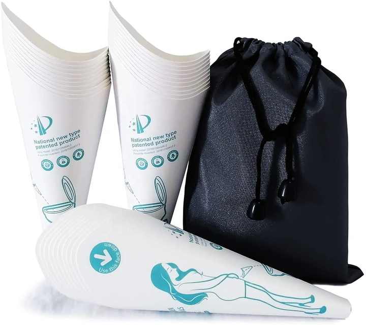 Disposable Female Urination Device - Paper Female Urinal