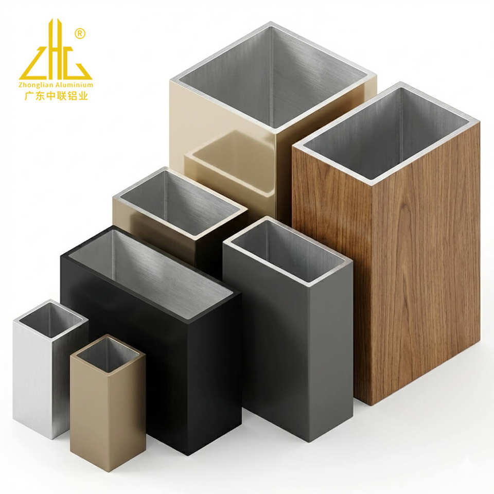 6061 Aluminum Square Tube Profiles for CNC Machining Welding Assembly ...