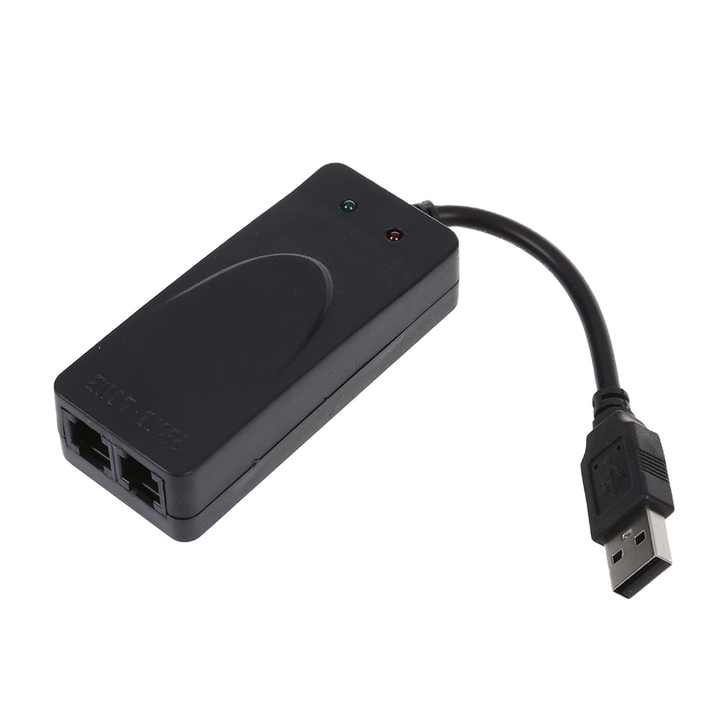Fax Modem Dual Port USB2.0 56K - Efficient Communication