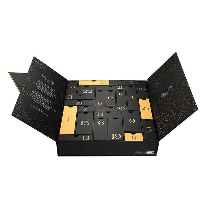 Custom Luxury Advent Calendar - Beauty Cosmetic Packaging