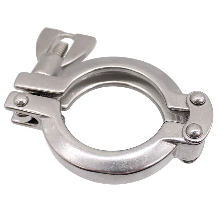DN50 Stainless Steel 304 316L Low Pressure Ferrule Sanitary Tri Clamp ...