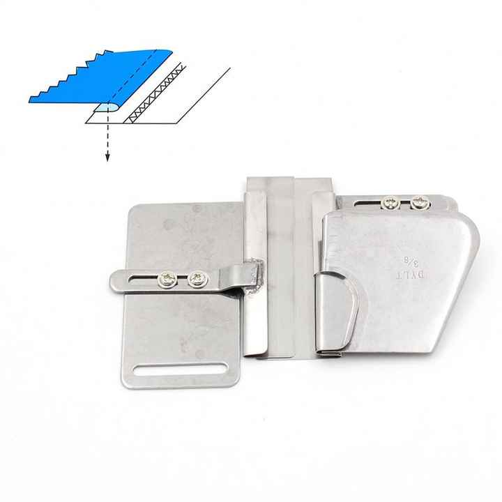 Upper Zipper Hemming Attachment for Industrial Sewing Machine Zipper ...
