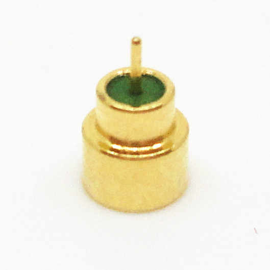 Hermetic Seal Mini Smp(smpm) Kovar Male Pin Header Straight Rf Coaxial Connector With Glass Bead ...