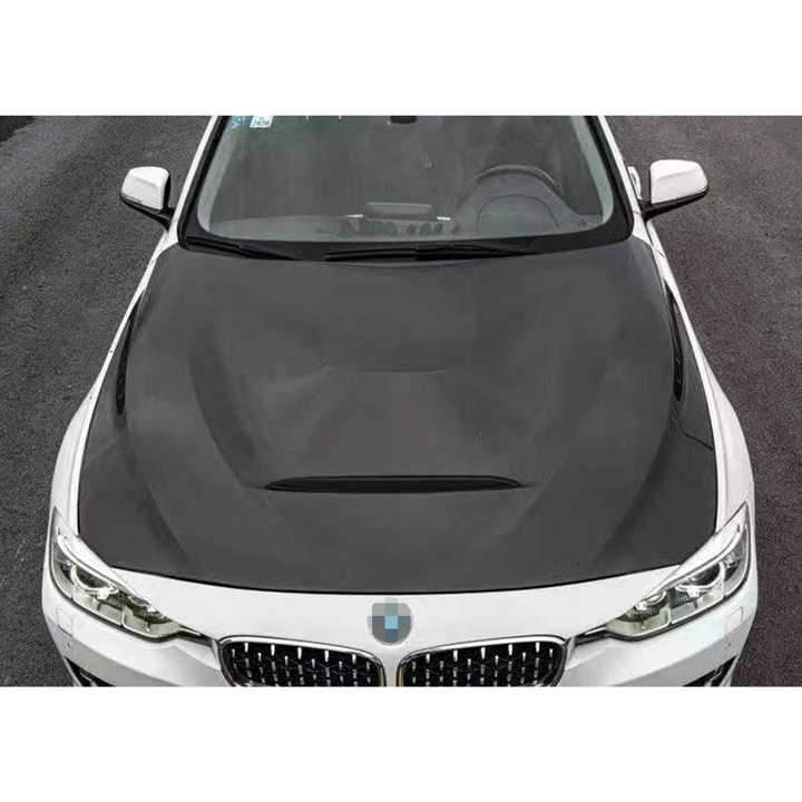 F30 GTS Style Carbon Fiber Hood Bonnet Cover for BMW 3 Series F30 2013 ...