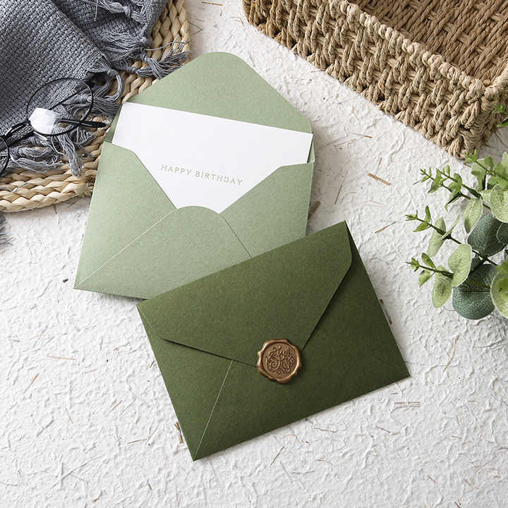 Luxury Custom Envelopes With Printing Logo Letter Premium Pearlescent ...