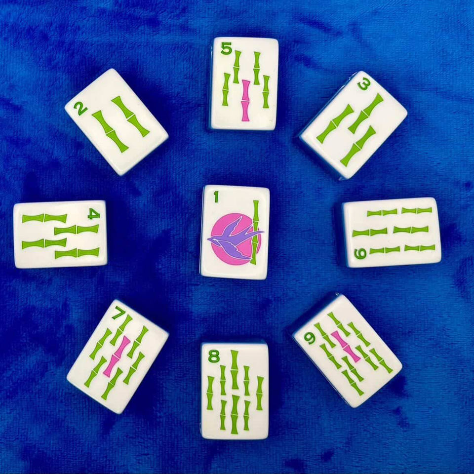 Lucky Ladybug Mahjong Tiles Ladybug Mahjong Tiles Two Sparrows Lucky ...
