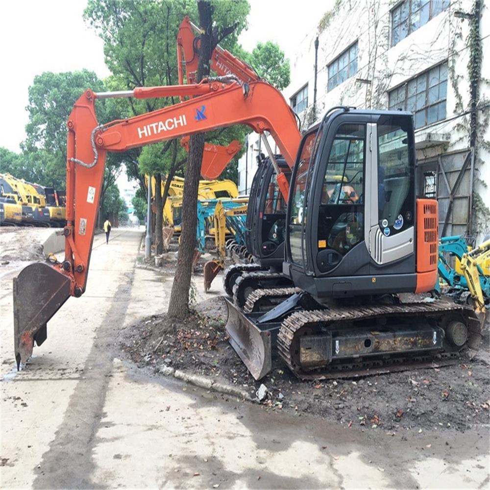 Original Used Hitachi ZX75UR Mini Crawler Excavator Products from BAI ...